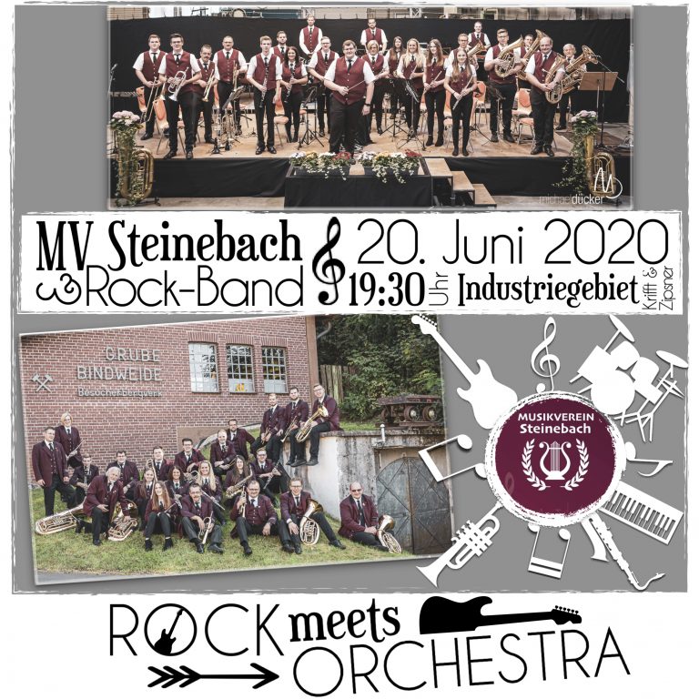 Rock meets Orchestra – Sommerkonzert 2020 – Musikverein Steinebach e.V